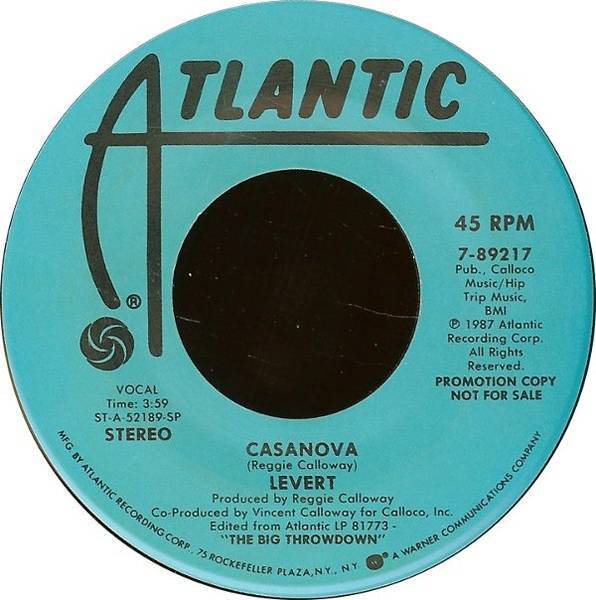 Levert Casanova Vinyl Records and CDs For Sale | MusicStack