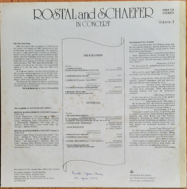 Rostal Vinyl Records and CDs For Sale | MusicStack