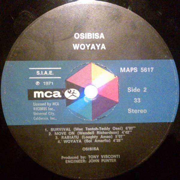 Osibisa Woyaya Vinyl Records and CDs For Sale | MusicStack