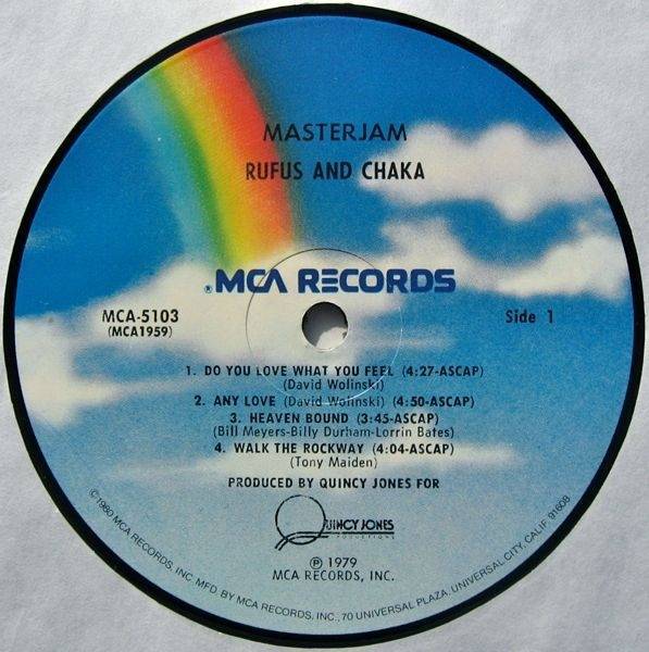 Rufus Masterjam Vinyl Records and CDs For Sale | MusicStack