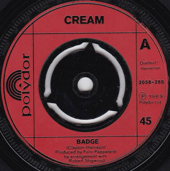 Cream Badge Vinyl Records and CDs For Sale | MusicStack