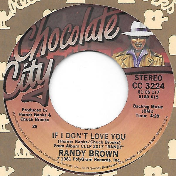 Randy Brown Vinyl Records and CDs For Sale | MusicStack
