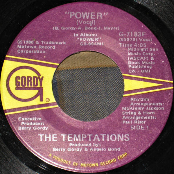 Temptations Power Vinyl Records and CDs For Sale | MusicStack