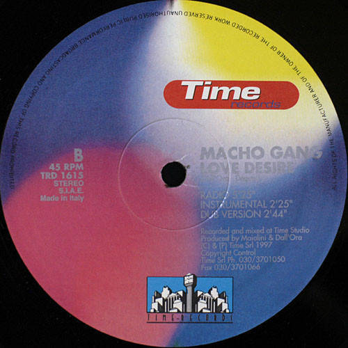 Macho Vinyl Records and CDs For Sale | MusicStack