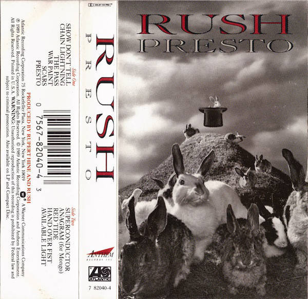Rush Presto Vinyl Records and CDs For Sale | MusicStack