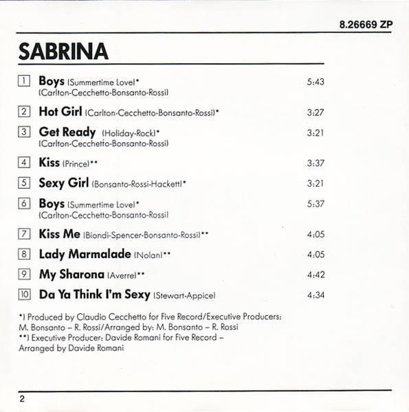 Sabrina Sabrina Vinyl Records and CDs For Sale | MusicStack