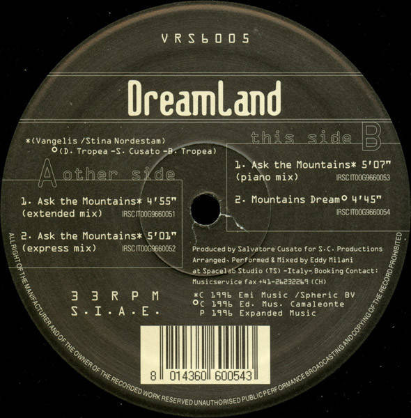 Dreamland Vinyl Records and CDs For Sale | MusicStack