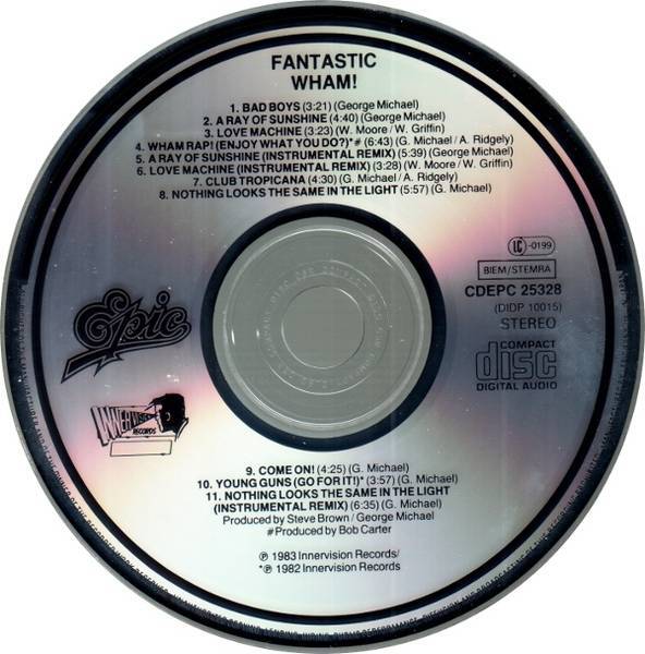 Wham! Fantastic Vinyl Records and CDs For Sale | MusicStack