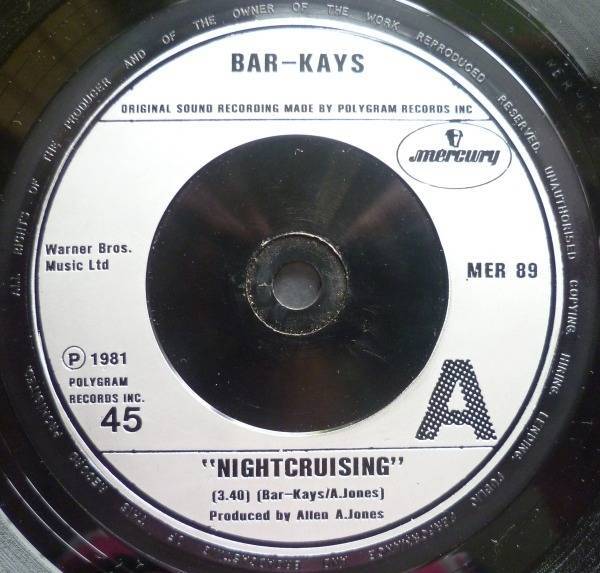 Bar-kays Nightcruising Vinyl Records and CDs For Sale | MusicStack