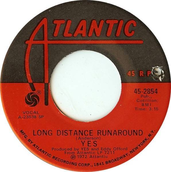 Yes Roundabout Vinyl Records and CDs For Sale | MusicStack