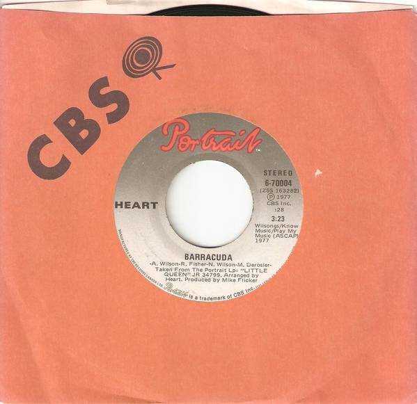 Heart Barracuda Vinyl Records and CDs For Sale | MusicStack