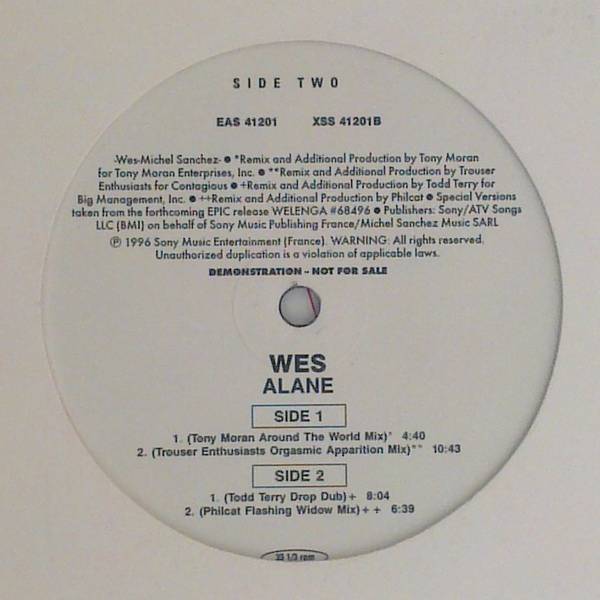 Wes Alane Vinyl Records and CDs For Sale | MusicStack