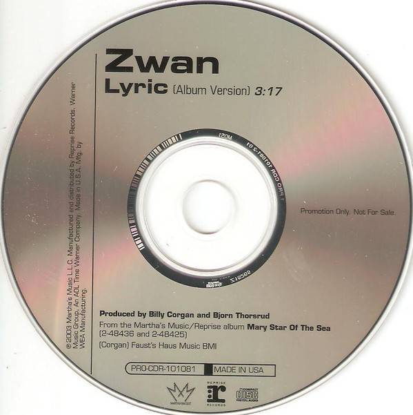 Zwan Vinyl Records and CDs For Sale | MusicStack
