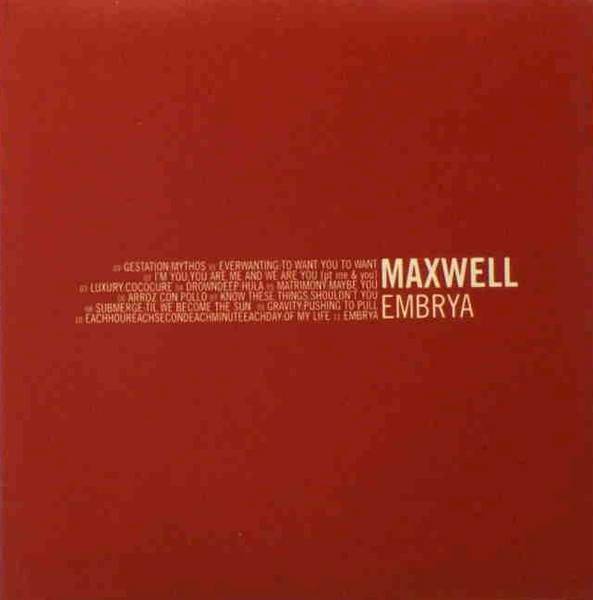 Maxwell Embrya Vinyl Records and CDs For Sale | MusicStack