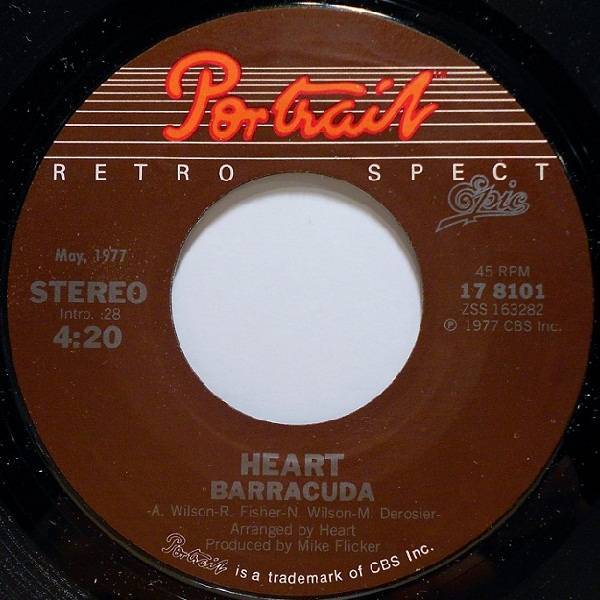 Heart Barracuda Vinyl Records and CDs For Sale | MusicStack
