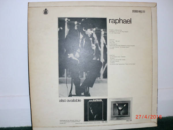 Raphael Raphael Vinyl Records and CDs For Sale | MusicStack