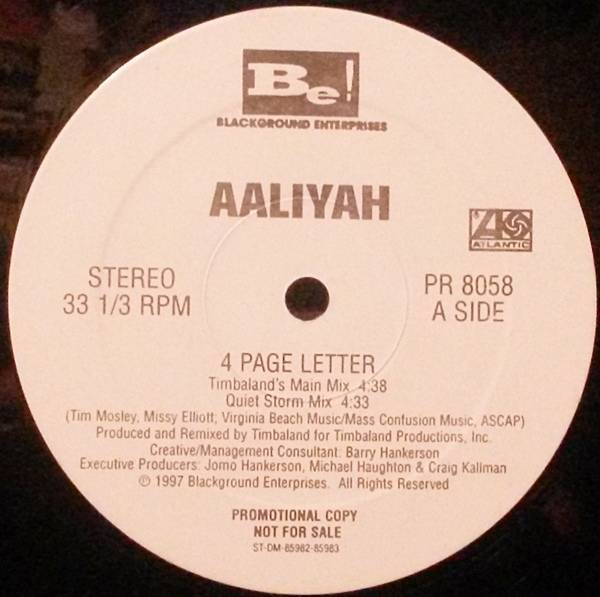 Aaliyah Vinyl Records and CDs For Sale | MusicStack