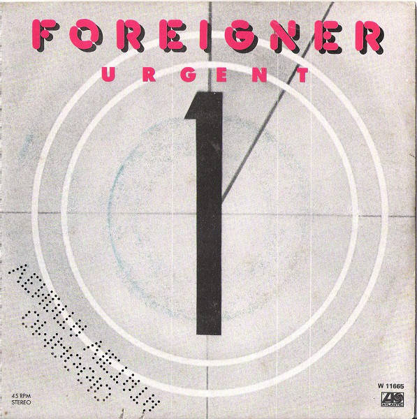Foreigner Urgent Vinyl Records and CDs For Sale | MusicStack