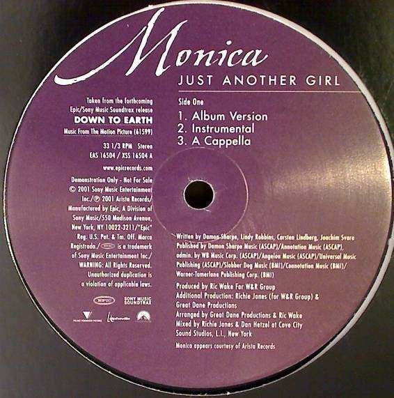 Monica Vinyl Records and CDs For Sale | MusicStack