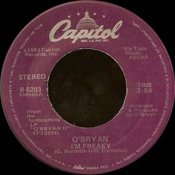 O'bryan Vinyl Records and CDs For Sale | MusicStack