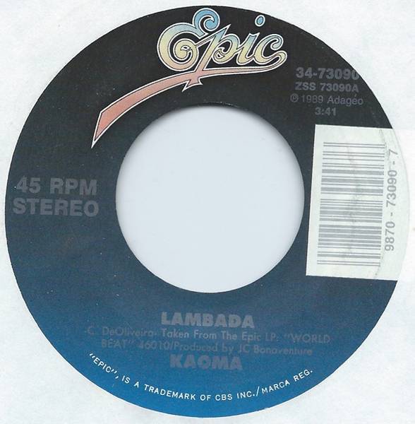 Kaoma Lambada Vinyl Records and CDs For Sale | MusicStack