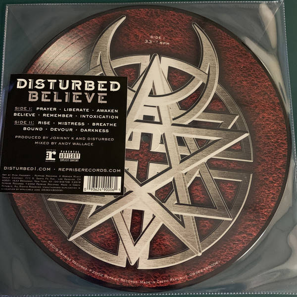Disturbed Believe Vinyl Records and CDs For Sale | MusicStack