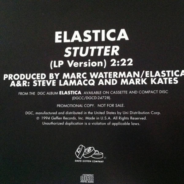 Elastica Stutter Vinyl Records and CDs For Sale | MusicStack