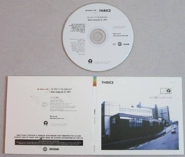 Thrice Vinyl Records and CDs For Sale | MusicStack