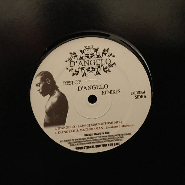 D'angelo Vinyl Records and CDs For Sale | MusicStack