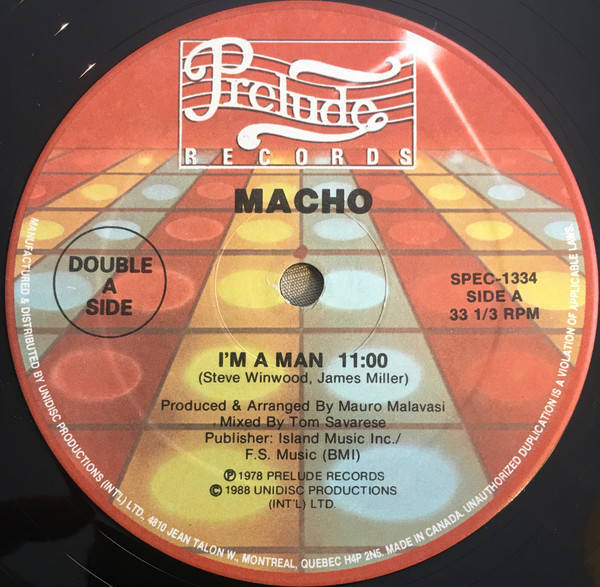 Macho Vinyl Records and CDs For Sale | MusicStack