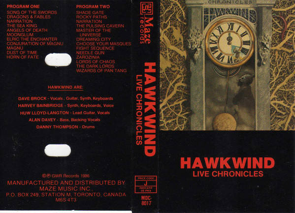 Hawkwind Live Chronicles Vinyl Records and CDs For Sale | MusicStack