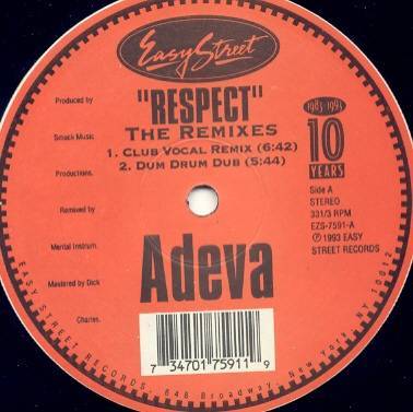 Adeva Respect Vinyl Records and CDs For Sale | MusicStack