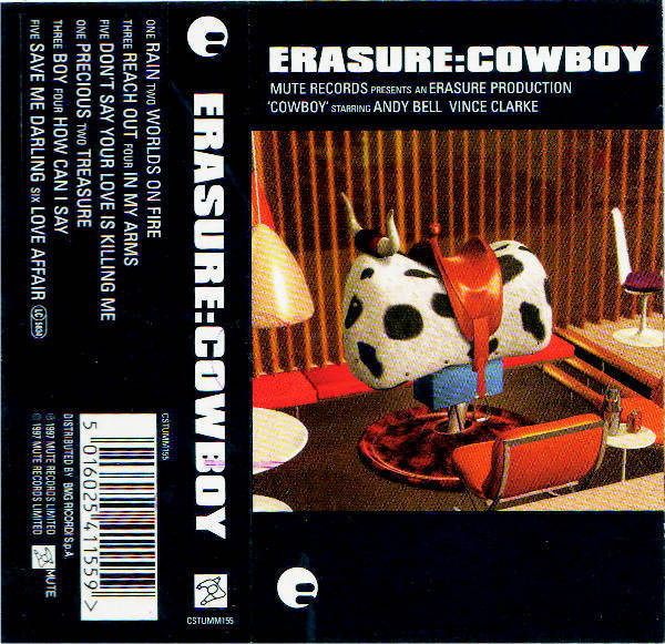Erasure Cowboy Vinyl Records and CDs For Sale | MusicStack