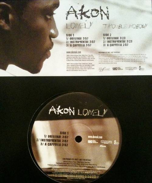 Akon Lonely Vinyl Records and CDs For Sale | MusicStack