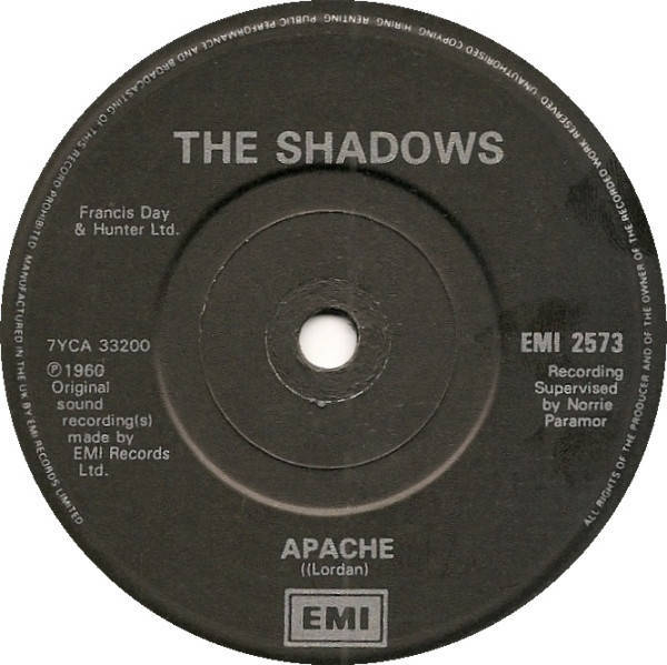 Shadows Apache Vinyl Records and CDs For Sale | MusicStack