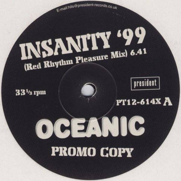 Oceanic Insanity Vinyl Records and CDs For Sale | MusicStack