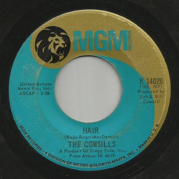 Cowsills Hair Vinyl Records and CDs For Sale | MusicStack