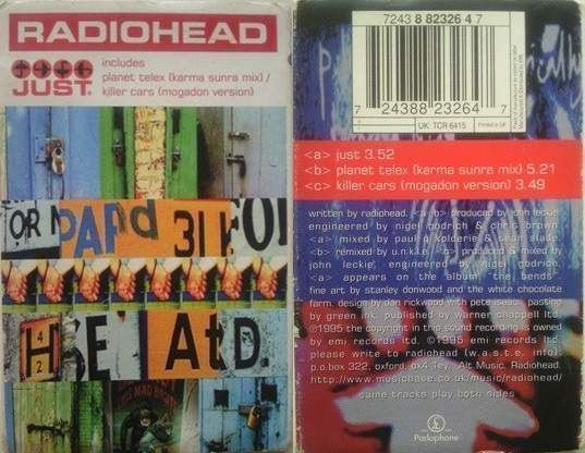Radiohead Just Vinyl Records and CDs For Sale | MusicStack