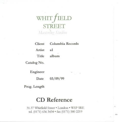 A1 Vinyl Records and CDs For Sale | MusicStack