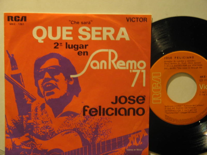 Jose Feliciano Que Sera Vinyl Records and CDs For Sale | MusicStack