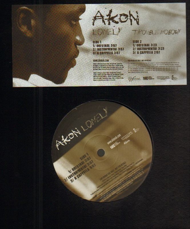 Akon Lonely Vinyl Records and CDs For Sale | MusicStack