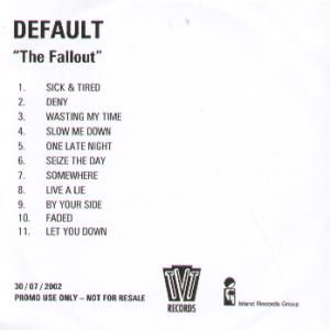 Default The Fallout Vinyl Records and CDs For Sale | MusicStack