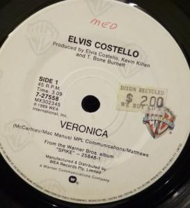 Elvis Costello Veronica Vinyl Records and CDs For Sale | MusicStack
