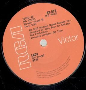Styx Lady Vinyl Records and CDs For Sale | MusicStack