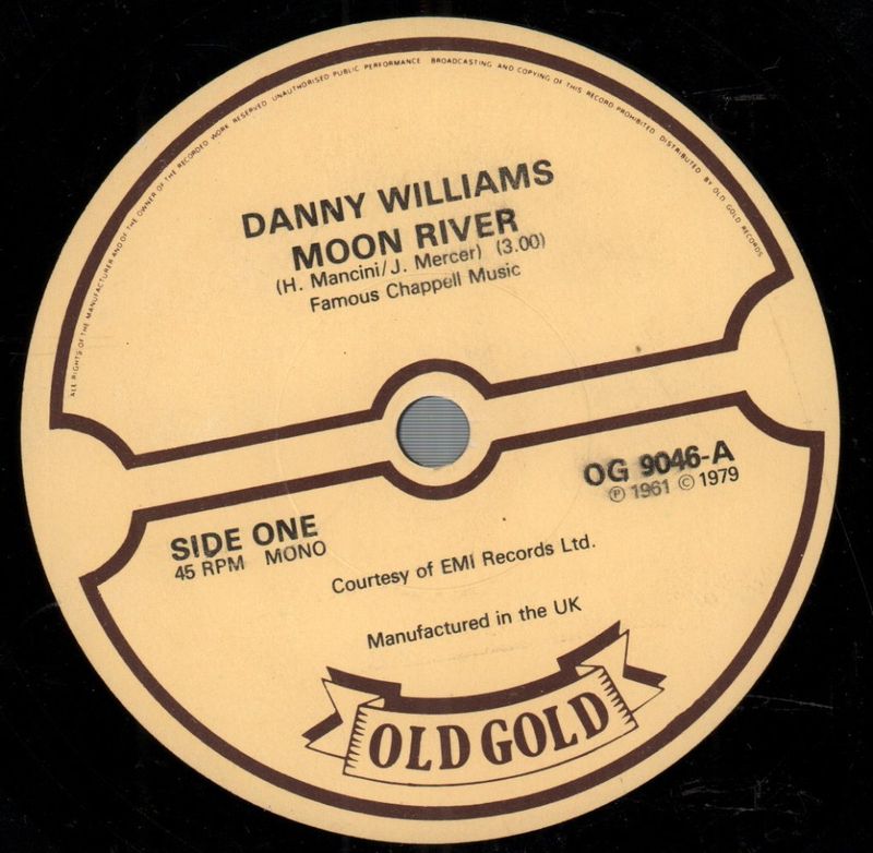 Danny Williams Moon River Vinyl Records and CDs For Sale | MusicStack