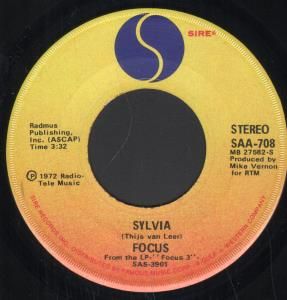 Focus Sylvia Vinyl Records and CDs For Sale | MusicStack