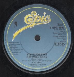 Steve Forbert Get Well Soon Vinyl Records and CDs For Sale | MusicStack