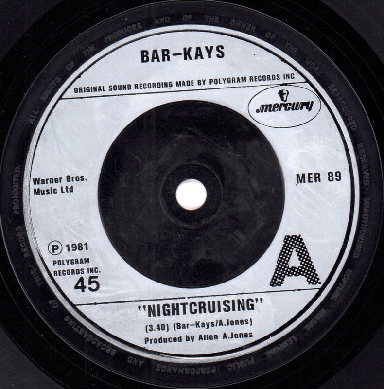 Bar-kays Nightcruising Vinyl Records and CDs For Sale | MusicStack