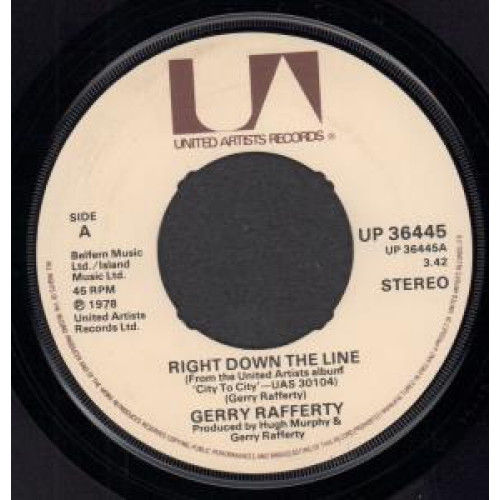 Gerry Rafferty Right Down The Line: The Best Of Gerry Rafferty Vinyl ...