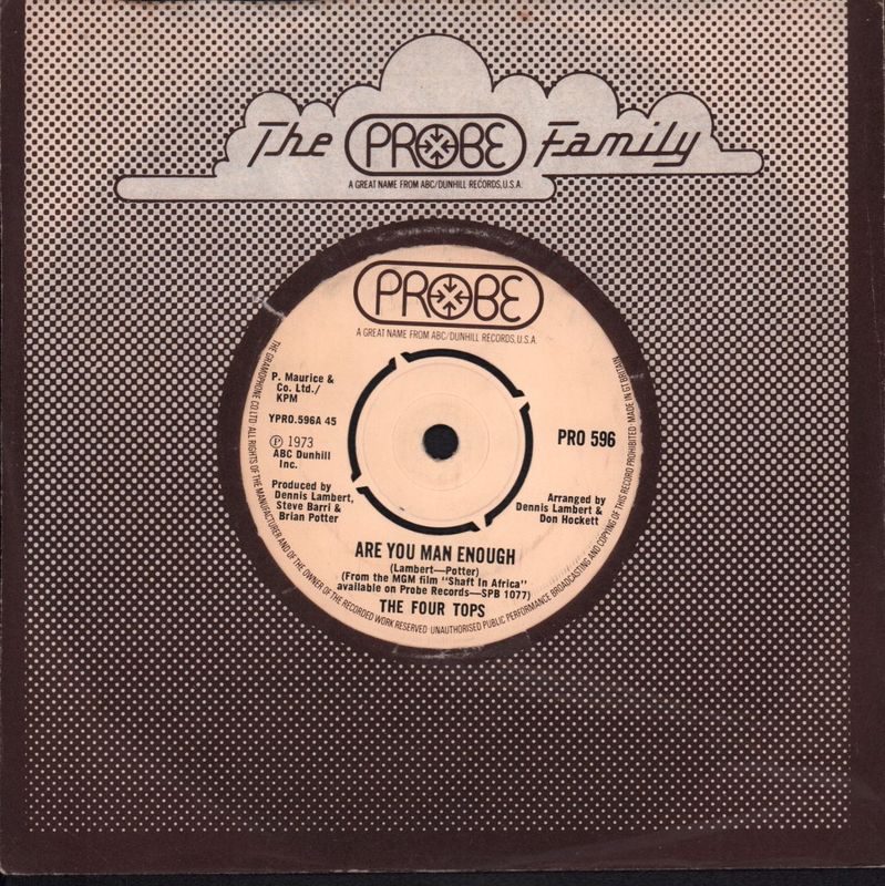 Four Tops Are You Man Enough Vinyl Records and CDs For Sale | MusicStack